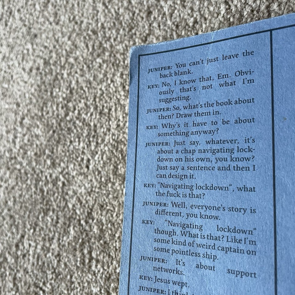 Tim Key - He Used Thought As A Wife BOOK Rare An Anthology of Poems ...