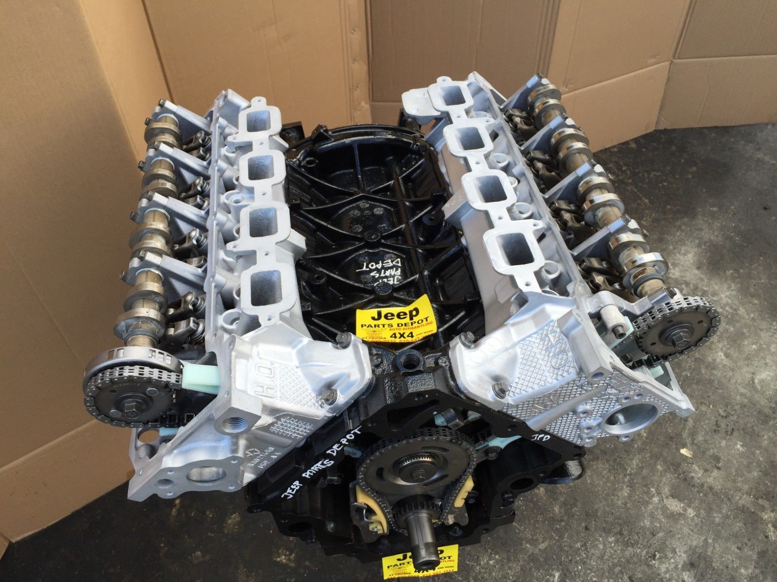 2008 - 2012 DODGE JEEP 4.7L ENGINE MOTOR REMANUFACTURED WARRANTY 4.7 ...