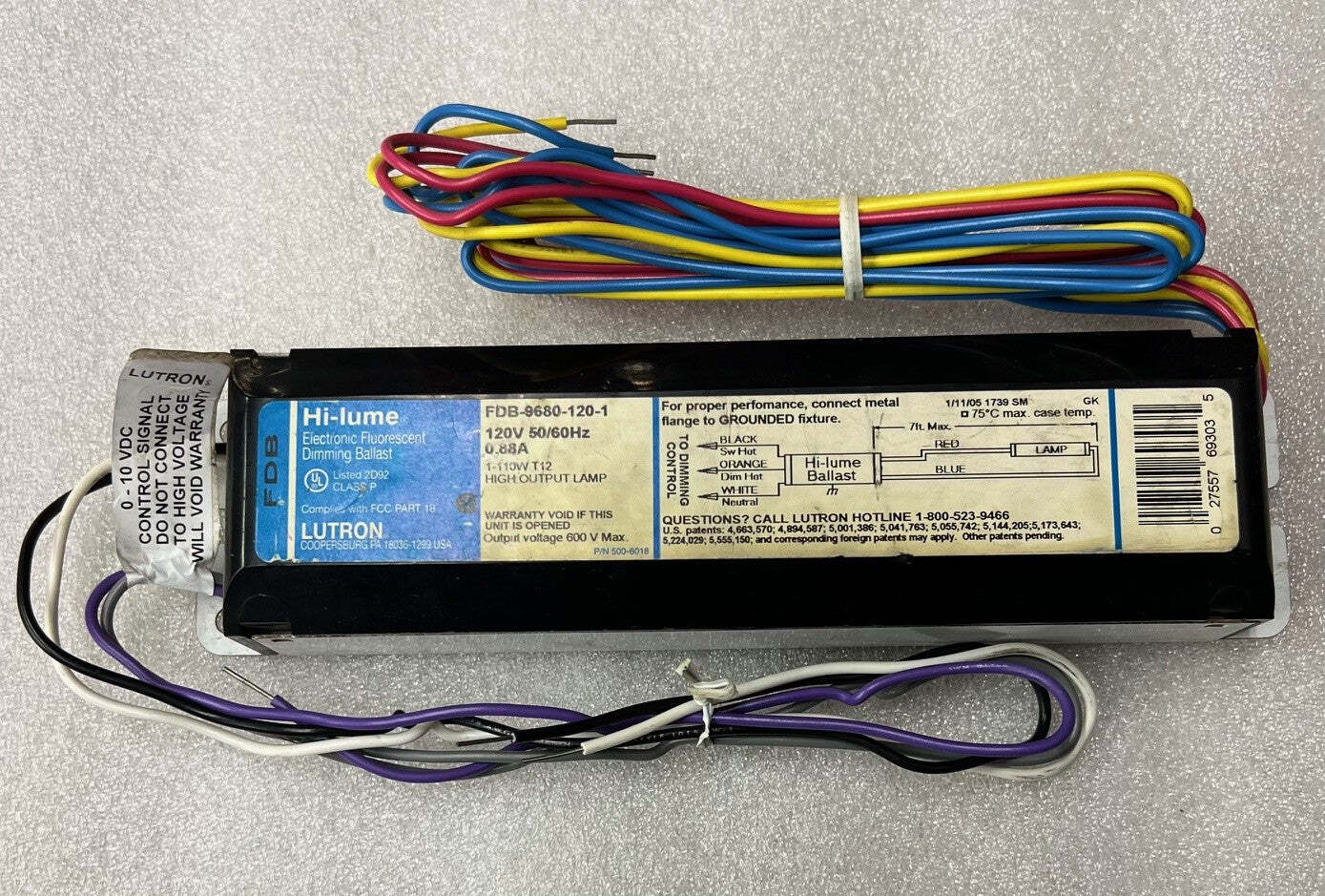 Lutron Ballast FDB-9680-120-1 (free shipping in USA) | eBay