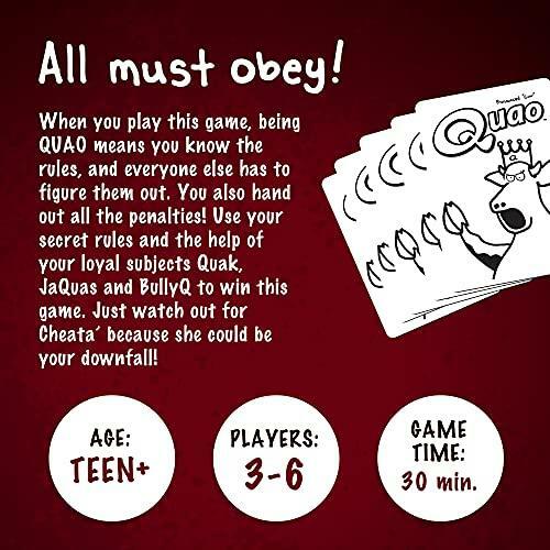 Quao The Ultimate Dictatorship Card Game Wiggity Bang Games for sale ...