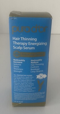 PURA D'OR Hair Thinning Therapy Scalp Serum Energizing Revitalizer ...