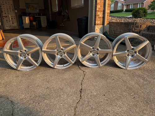 Used 19-inch Voxx (Modena) rims set of 4... Color: Silver Machined Face ...