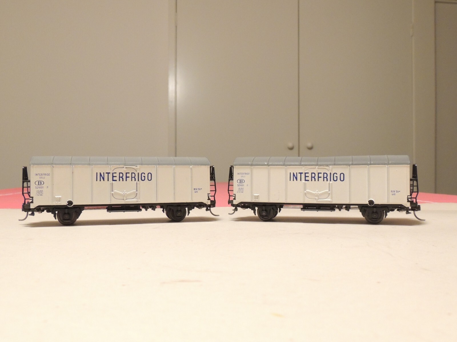 3 NS Dutch HO Refrigerated Wagons Interfrigo livery | eBay