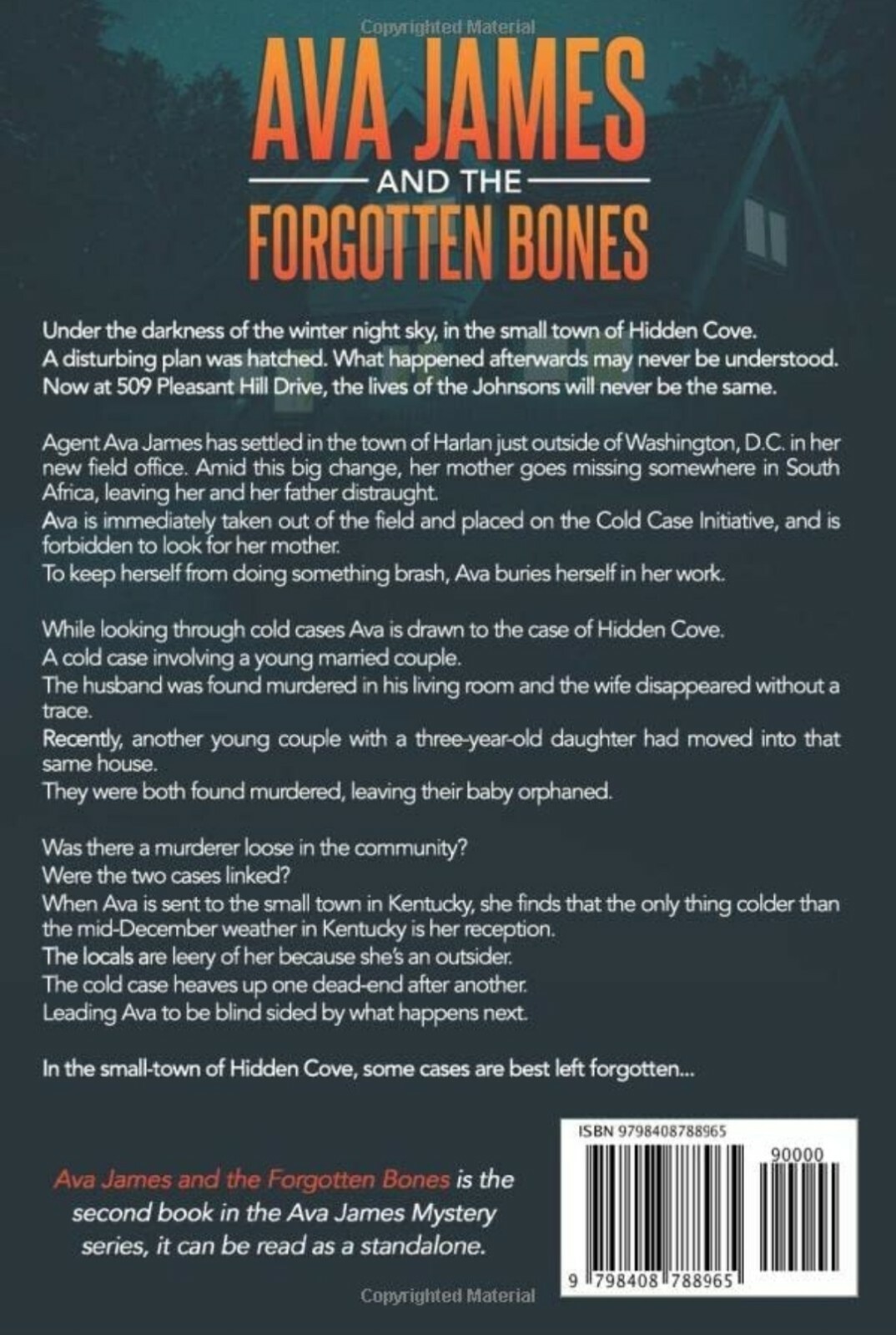 Ava James and the Forgotten Bones (Ava James FBI Mystery) | eBay