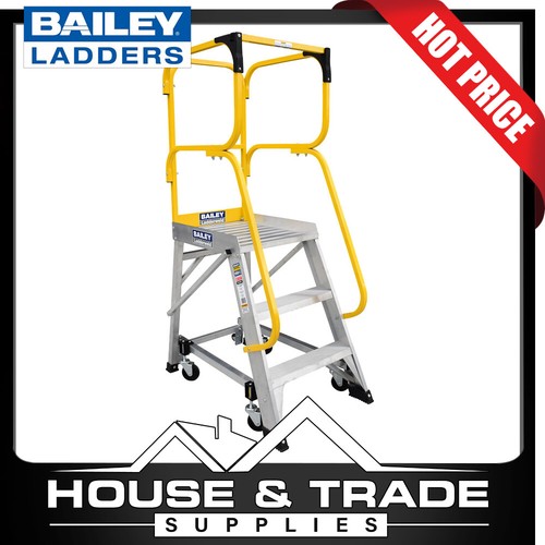 Bailey Platform Ladder Order Picker 82cm Industrial Aluminium ...