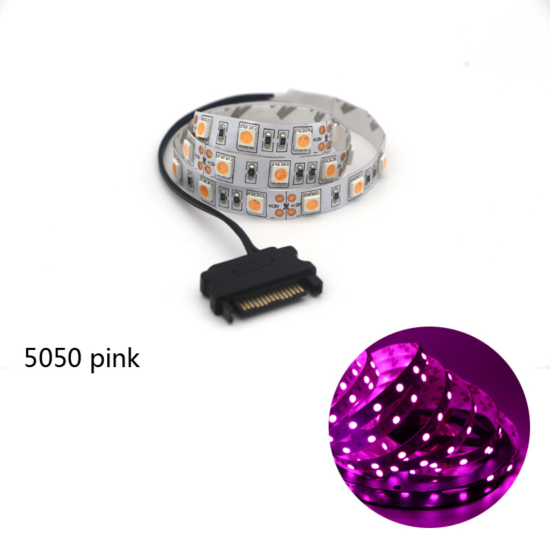 5050 RGB LED Strip tape Light PC Sata Computer Case Full Kit RF Remote ...