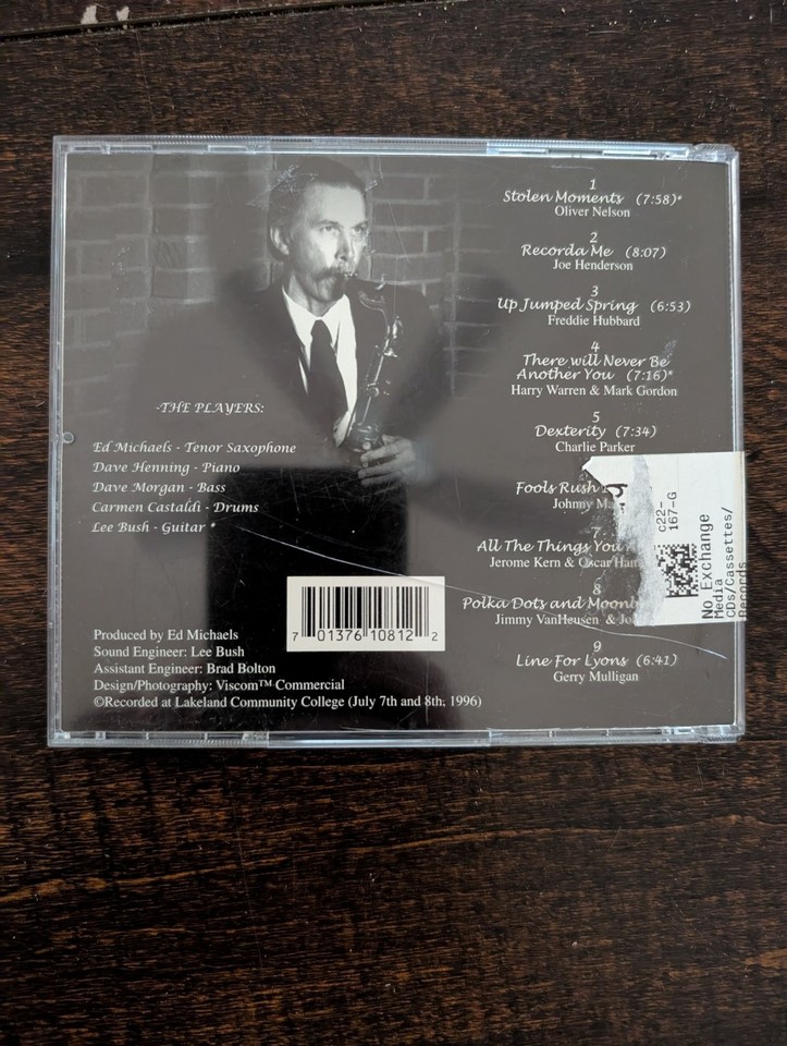 Ed Michaels - Going Beyond CD 1996 Jazz Lakeland College Recording | eBay