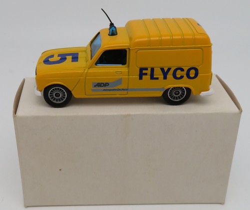 SOLIDO FRANCE 1988 RENAULT 4 F6 FOURGONNETTE AEROPORT PARIS ADP FLYCO 1 ...