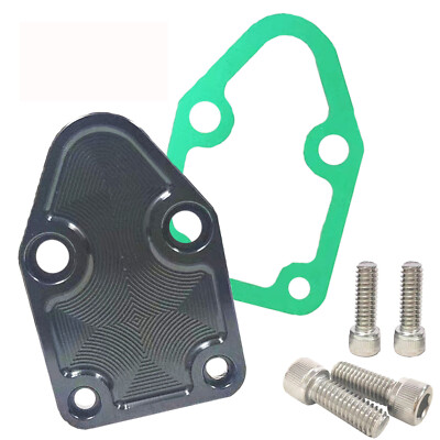 Fuel Pump Mounting Plate Kit fit for Chevy Small Block 283 327 350 400 ...