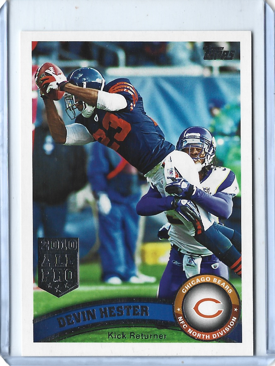 2011 Topps Devin Hester All-Pro Card #36 🏈🔥HOF'er🔥🏈 | eBay