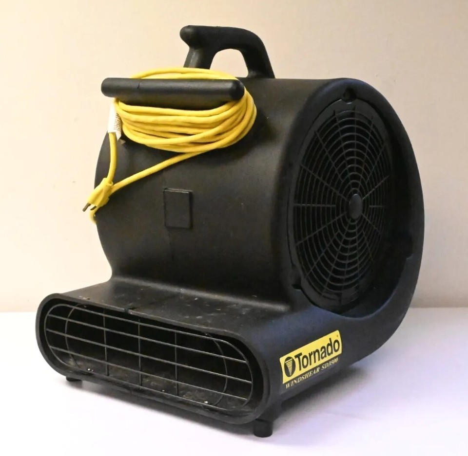 Tornado Windshear SD3500 Carpet/Floor Dryer Fan 22lbs Lightweight Air ...