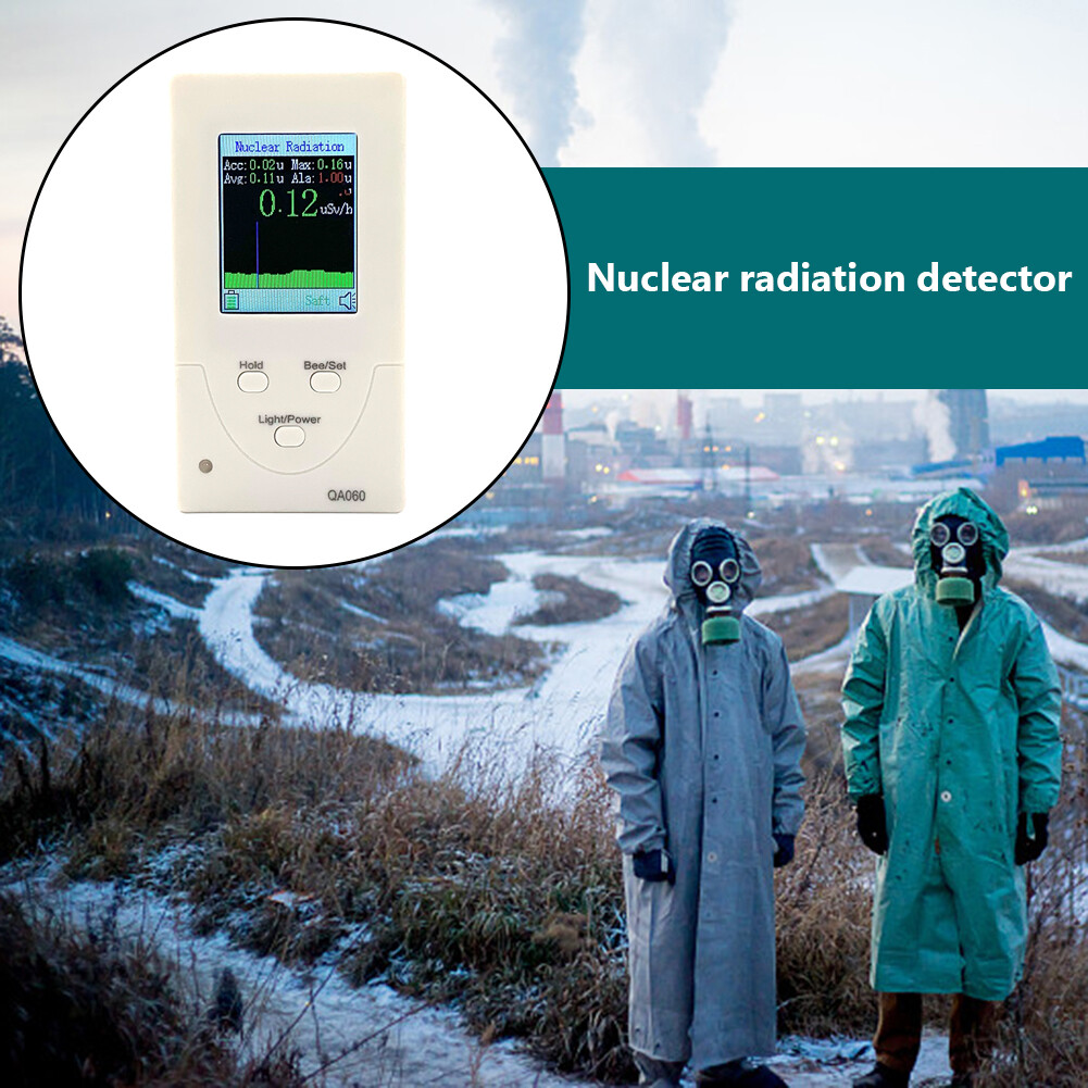 Geiger Counter Radioactive Ray Tester Portable Beta Gamma Dosimeter ...