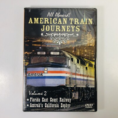 All Aboard 2: American Train Journeys Brand New Sealed DVD William ...