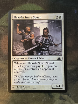 Haazda Snare Squad | MtG Magic Dragon's Maze | English | Lightly Played ...