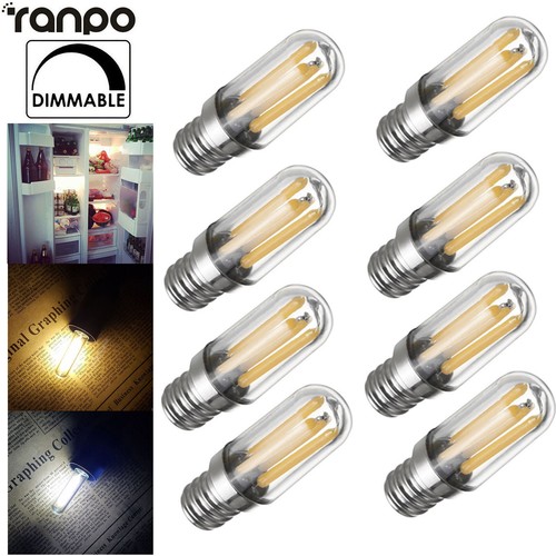 Dimmable Led Fridge Light Bulbs 1Watts E14 Bulb 110V 130V 220V 240V E12 ...