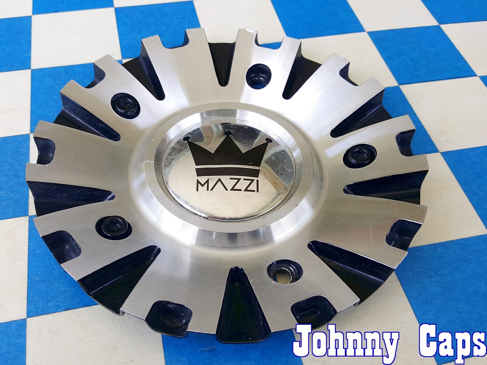 MAZZI Wheels [52] Metal Center Cap # C-353-1 / C10363B01
