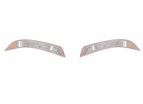 MB GL X164 Rear Bumper Reflector Set A1648200974 A1648201074 NEW ...