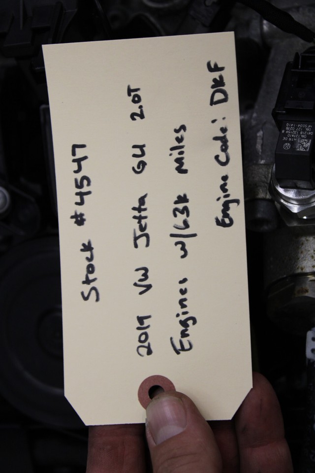 2019-2021 Volkswagen MK7 GTI 2.0T TSI DKF Engine Motor W/ Turbo | 2L ...