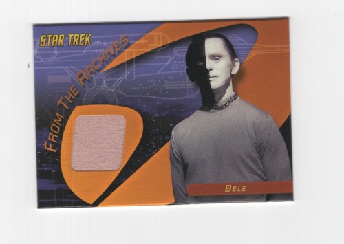 Star Trek TOS Rittenhouse From the Archives Costume Card Bele C9 | eBay