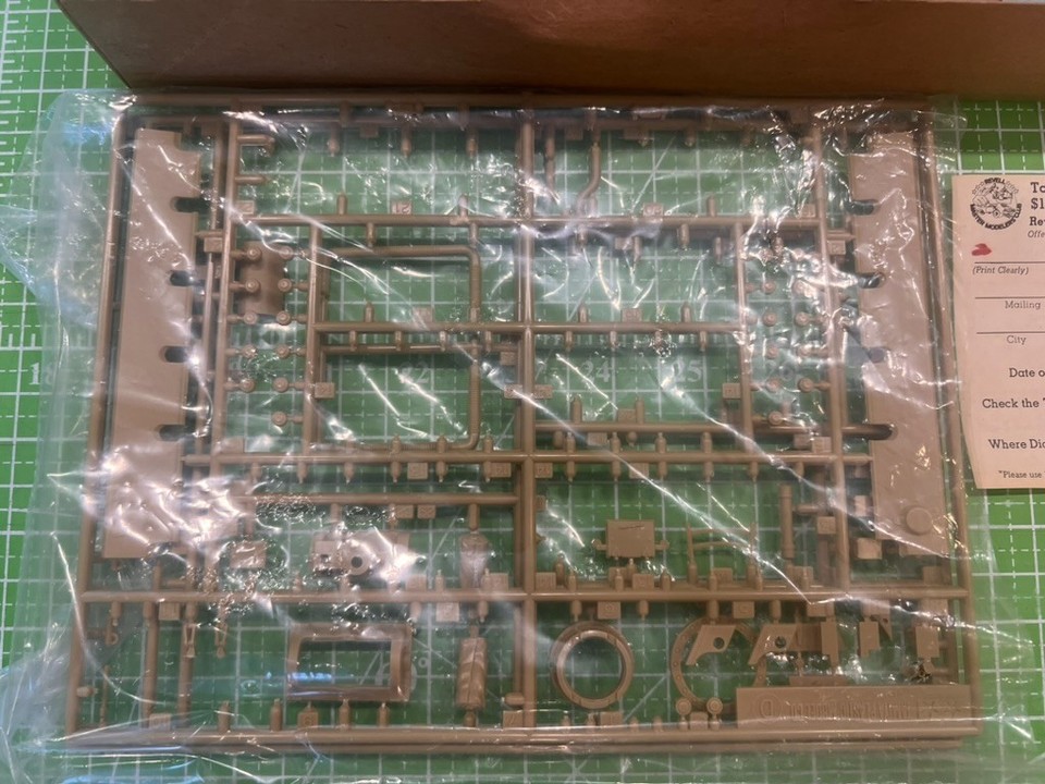 1959 Revell Trains HO Scale Engine House Vintage Kit Unbuilt With ...