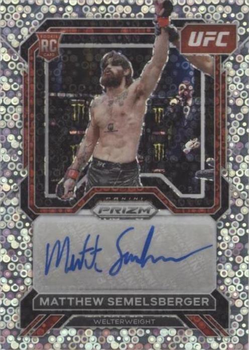2023 Panini Prizm UFC - Superstar Autographs Matthew Semelsberger #SA ...