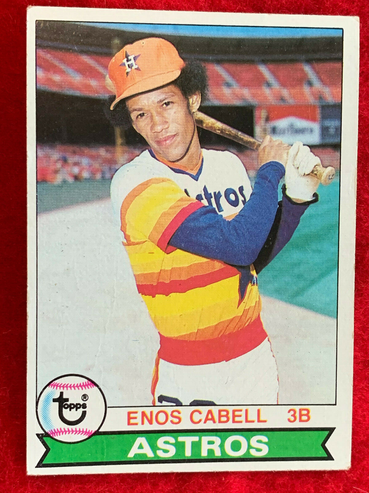 1979 Topps Baseball Card #515 Enos Cabell Houston Astros EX/NM Free ...