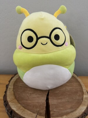 13" "GILMA, THE BOOKWORM, with Glasses Squishmallow. | eBay