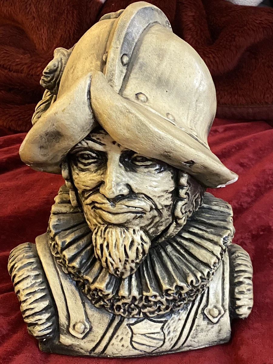 Universal Statuary Corp Chicago Spanish Conquistador Bust Statue ...