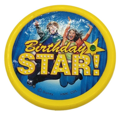 Disney Channel High School Musical HSM Cast Photo Jumping Button Pin ...