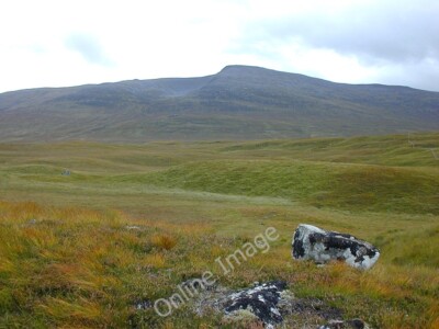 Photo 6x4 View towards Beinn a' Chlachair Torgulbin Looking across very ...