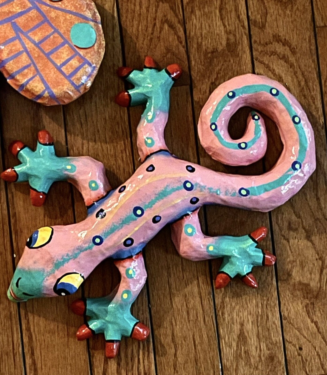 Paper Mache Lizard