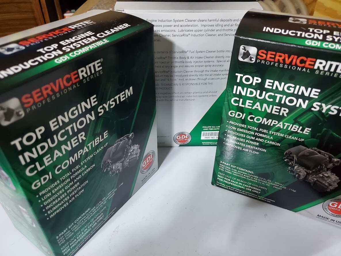 TOYOTA SERVICERITE TOP ENGINE INDUCTION SYSTEM CLEANER KIT (3 BOXES) | eBay