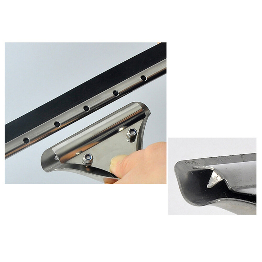 35 CM Cleaning Scraper Stainless Steel Glass Cleaner Mirrors | eBay