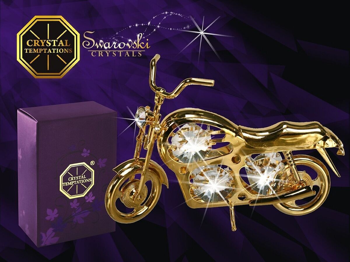Figure Swarovski Components Crystal Temptations 24K Gold Figure Swarovski Components Crystal Temptations 24K Gold