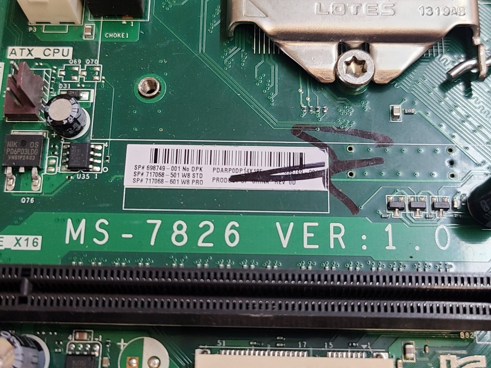 OEM! HP PAVILION ENVY 700-074 700 SERIES INTEL Z87 MOTHERBOARD 717068 ...
