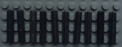 LEGO 4519 Black lot 10 Technic Axle size 3 Noir | eBay