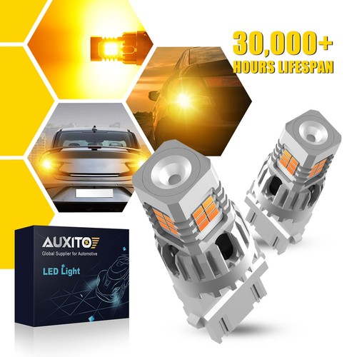 2X 3157 3057 3056 LED Bulb Amber Mini Size 4157 3047 4057 3457 Ultra Bright | eBay