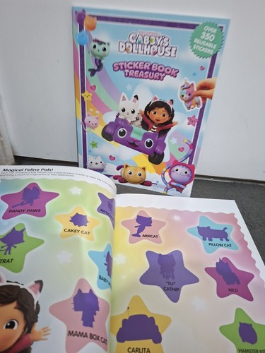 Gabby Doll House Activity Sticker Treasury Book With Gabby Standing ...