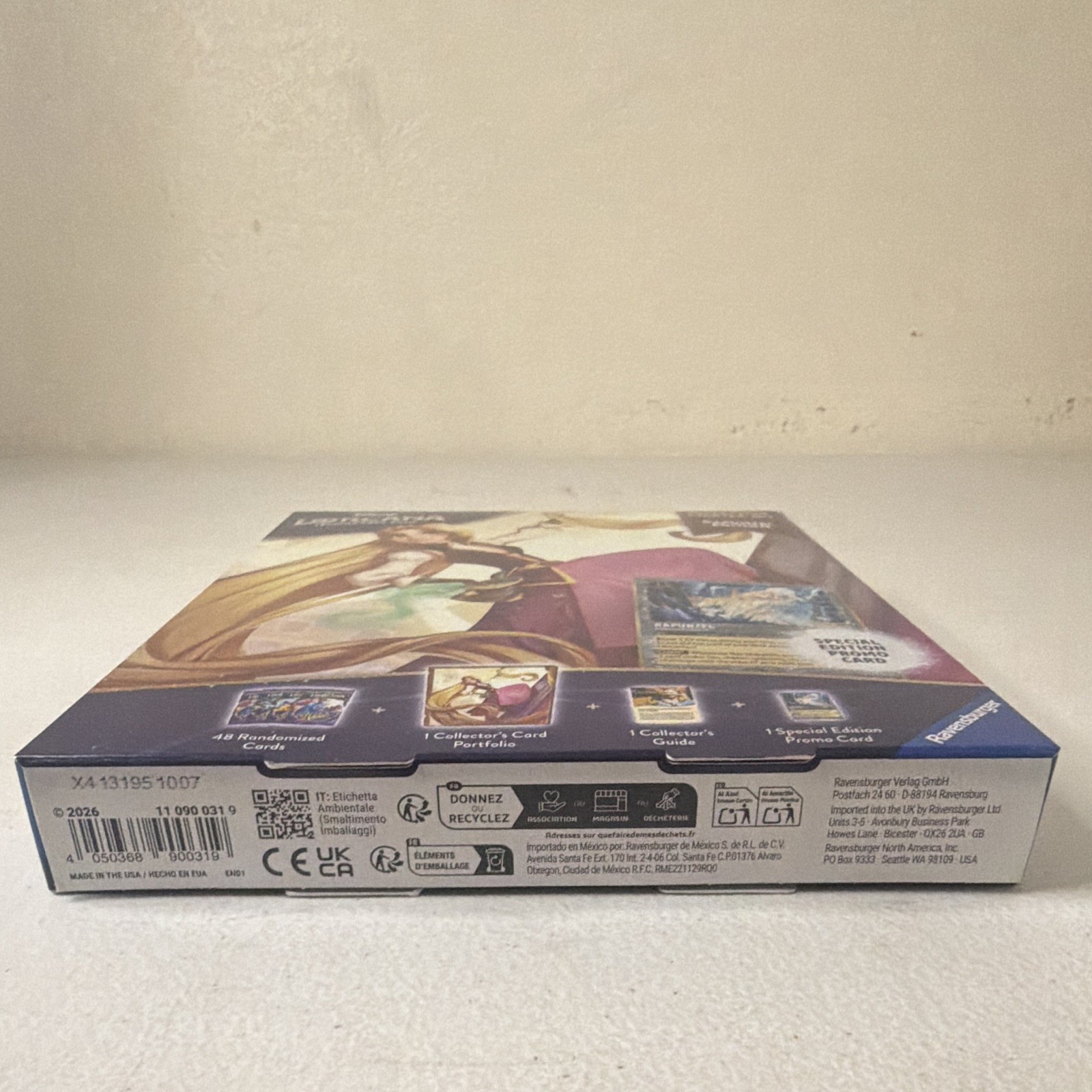 Disney Lorcana TCG Rapunzel Collection Starter Set Kit 48 Cards Promo ...