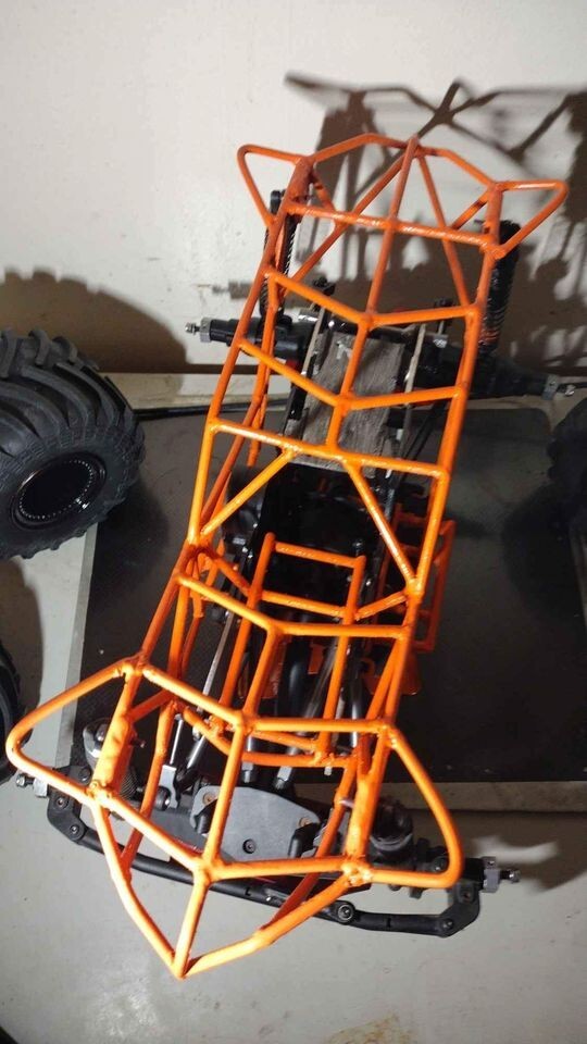 Losi LMT 4WD Solid Axle Monster Truck Bouncer Custom Frame Build ...