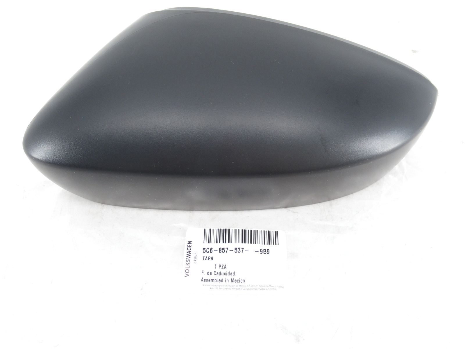 Genuine OEM VW 5C6-857-537-9B9 Driver Side Mirror Cover 11-18 Jetta 12 ...