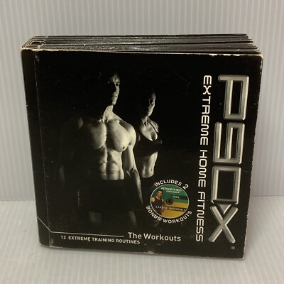 P90X: Extreme Home Fitness The Workouts ~ Complete 13 Disc DVD Set By ...