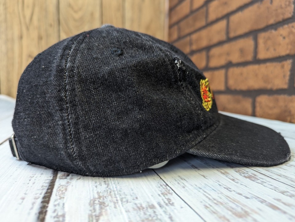 Flaming Hot Cheetos Hat Cap Black Embroidered Strap Back Frito Lay ...