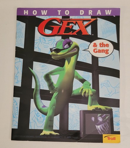 How to Draw Gex & the Gang Used Paperback Book Michael Teitelbaum Ron ...