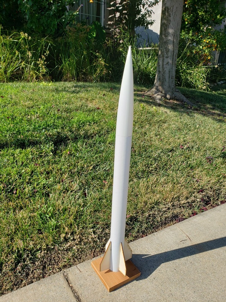 Cumulus - Bad Boy Rocketry Pro Series II Style Rocket Kit 2" dia, 29mm ...