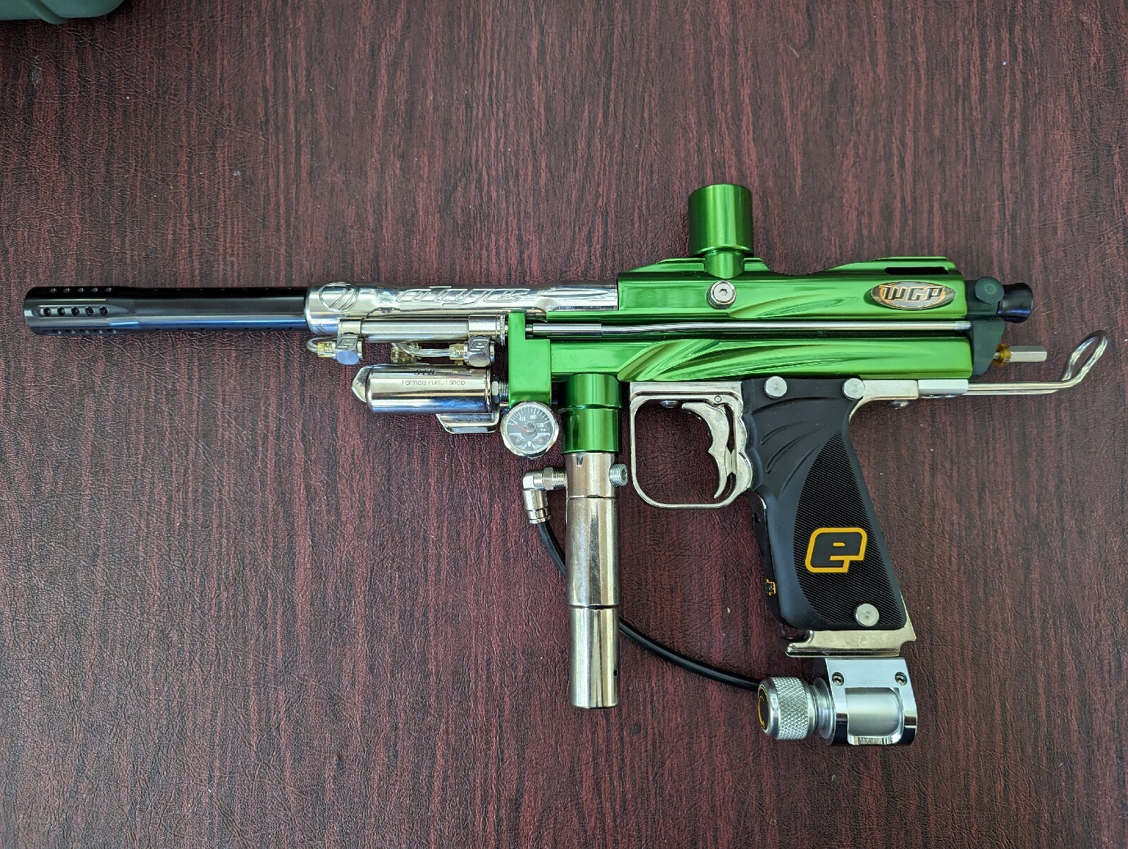 WGP 2K3 E-Blade Autococker - Paintball Marker - Upgraded - Green - E ...