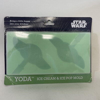 Star Wars Yoda Ice Cream & Ice Pop Mold - New - Factory Sealed | eBay