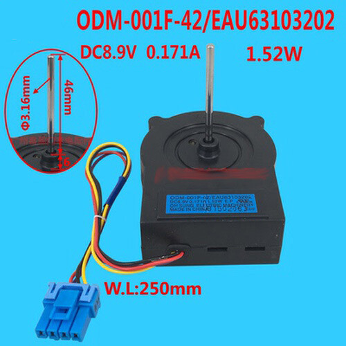 Evaporator Fan Motor For LG Refrigerator EAU63103202 0DM-001F-42 | eBay
