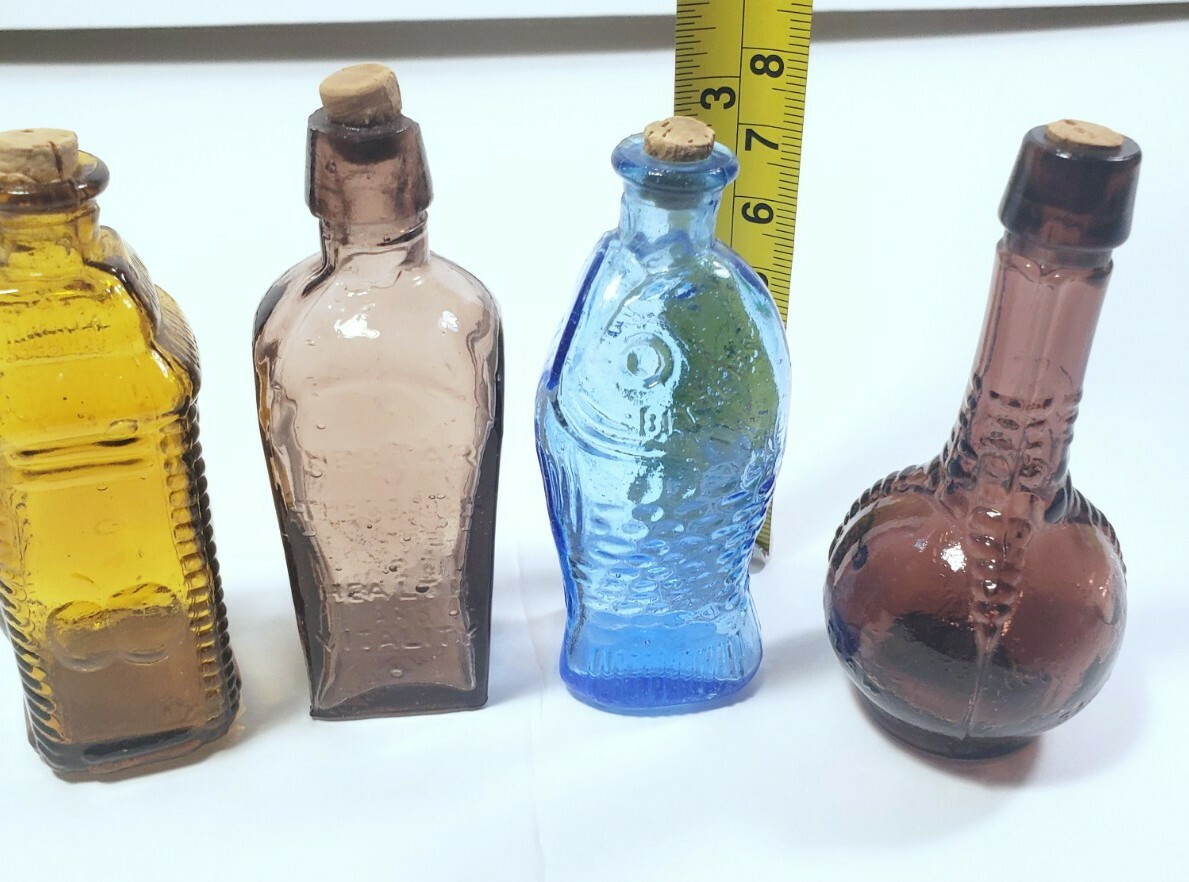Mini bitters Bottle Lot Fischs Bitters w/ Cork Vintage | eBay