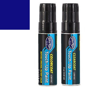 ColorRite Touch-up Paint Jar for Toyota - Blue Ribbon Pearl Clearcoat ...